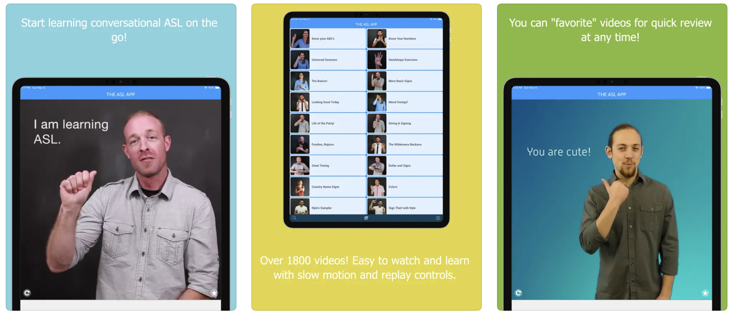the asl app - Netted